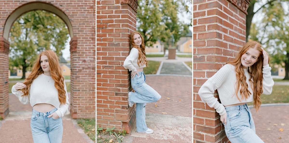 Maddy's Naperville Senior Photos at St James Farm » Charity White ...