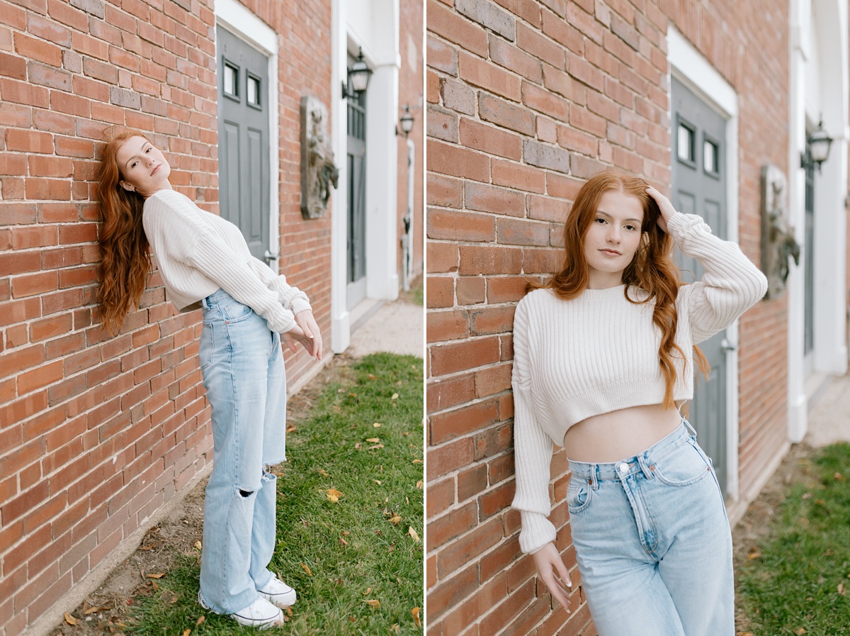 Maddy's Naperville Senior Photos at St James Farm » Charity White ...