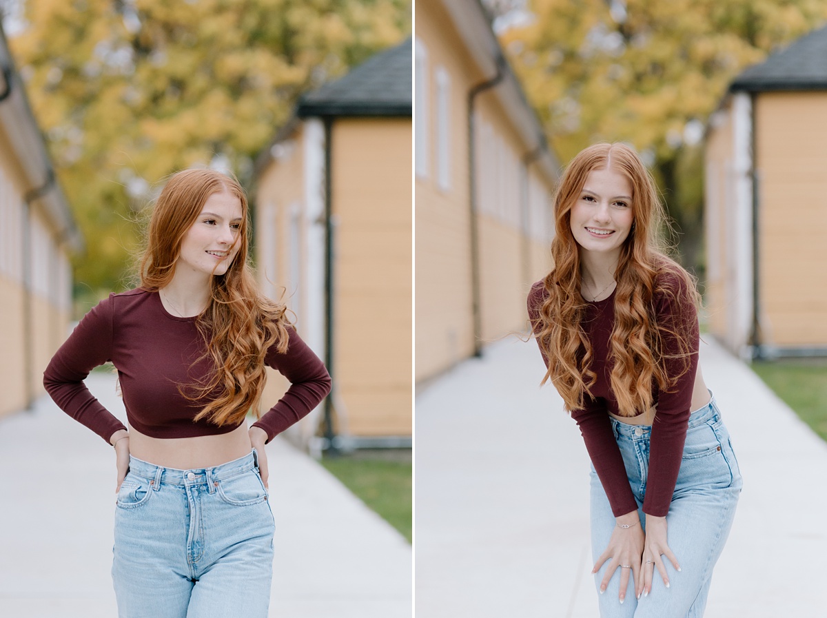 Maddy's Naperville Senior Photos at St James Farm » Charity White ...