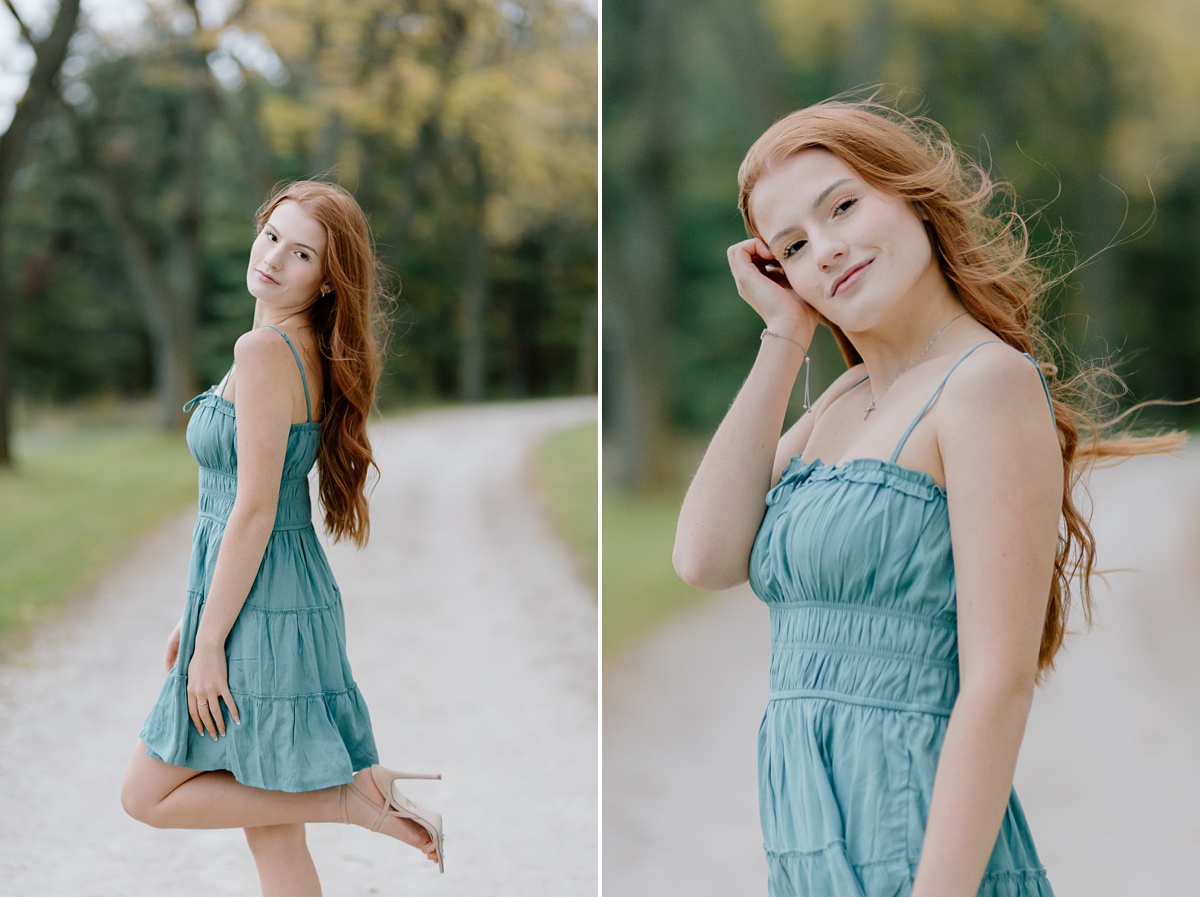 Maddy's Naperville Senior Photos at St James Farm » Charity White ...
