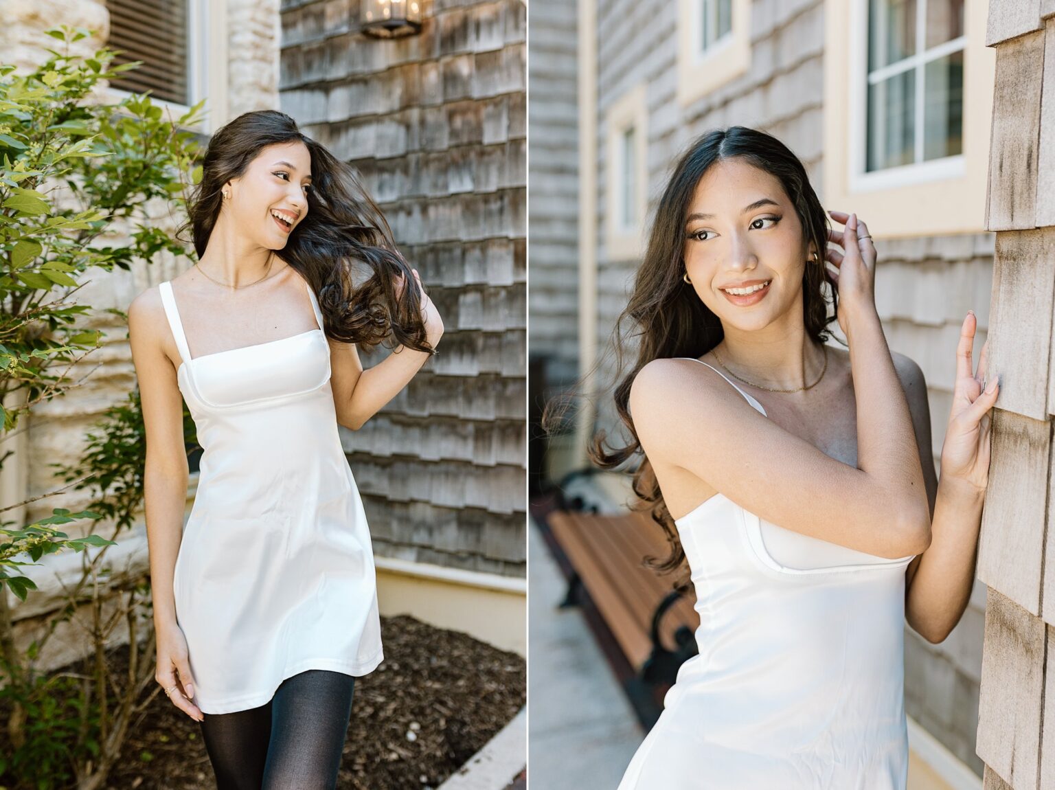 Victoria's Senior Photos in Downtown Geneva » Charity White Photography