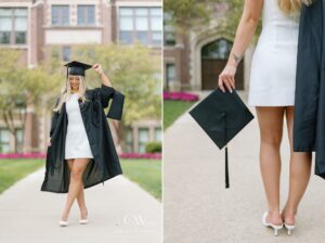 Hanafin's Aurora University Senior Photos » Charity White Photography