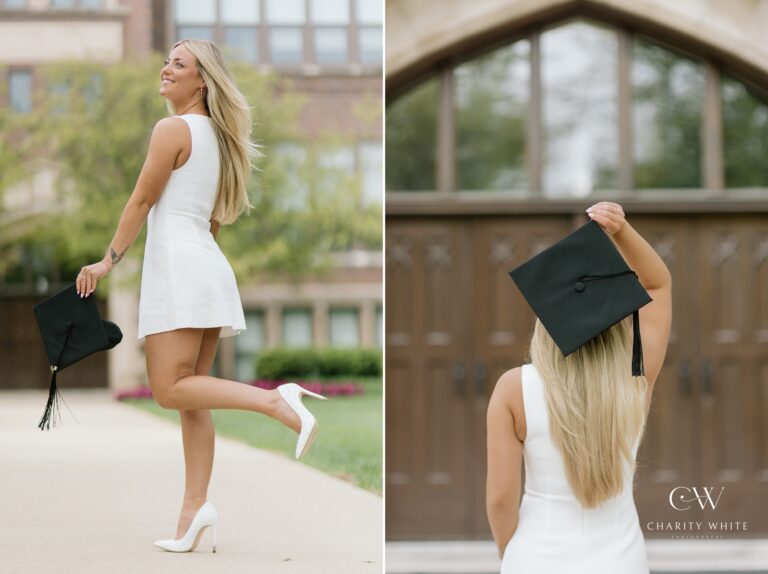 Hanafin's Aurora University Senior Photos » Charity White Photography