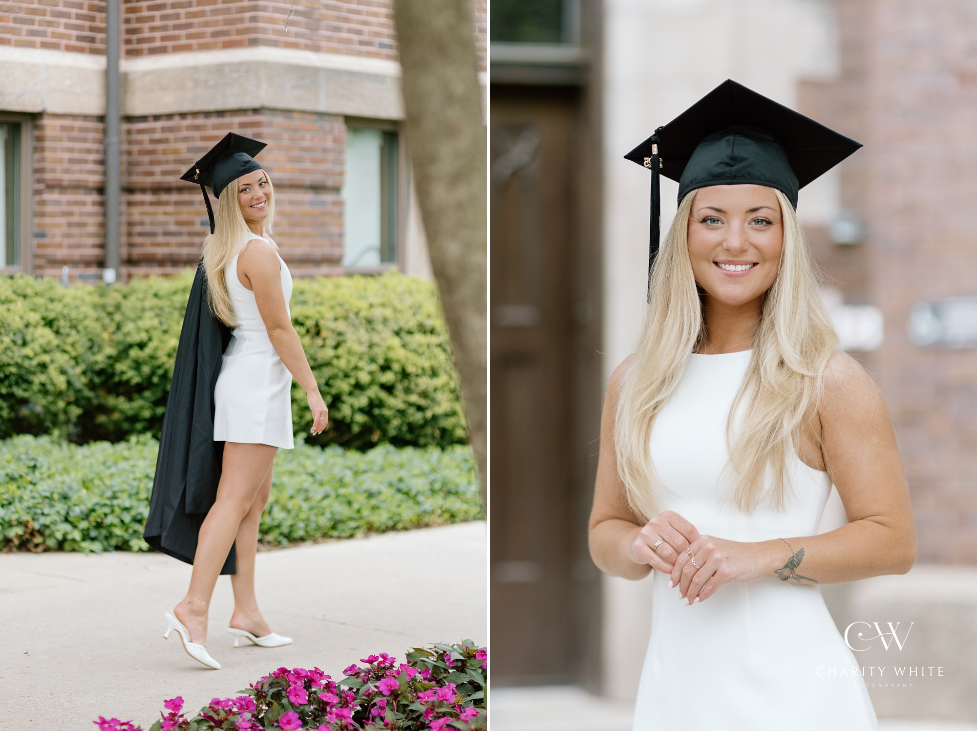 Hanafin's Aurora University Senior Photos » Charity White Photography