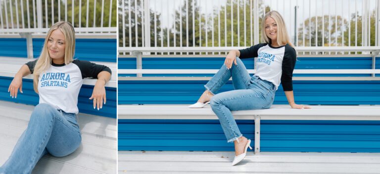 Hanafin's Aurora University Senior Photos » Charity White Photography